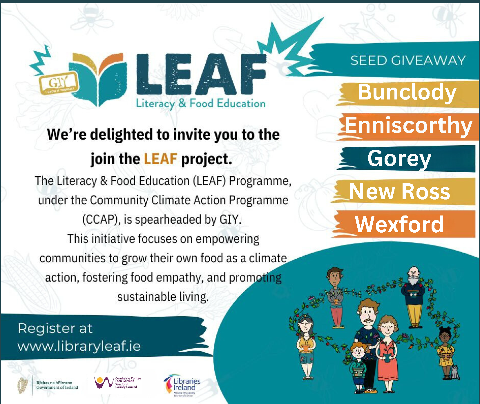 Literacy and Food Education (LEAF) | Wexford County Council